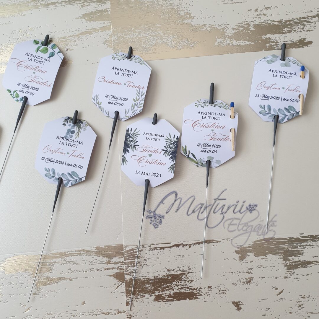 Nunta - Marturii elegante pentru nunta - Marturii personalizate